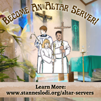 Altar Server Training | St. Anne's Catholic Church and School | Lodi, California